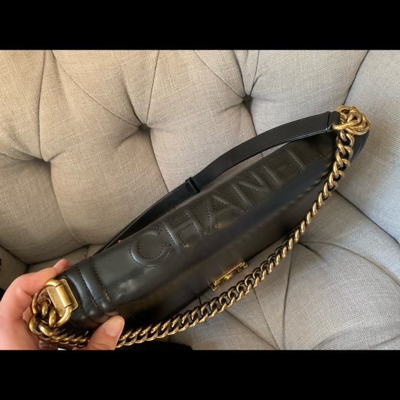 CHANEL | Bags | Chanel Boyfriend Bag Large | Poshmark